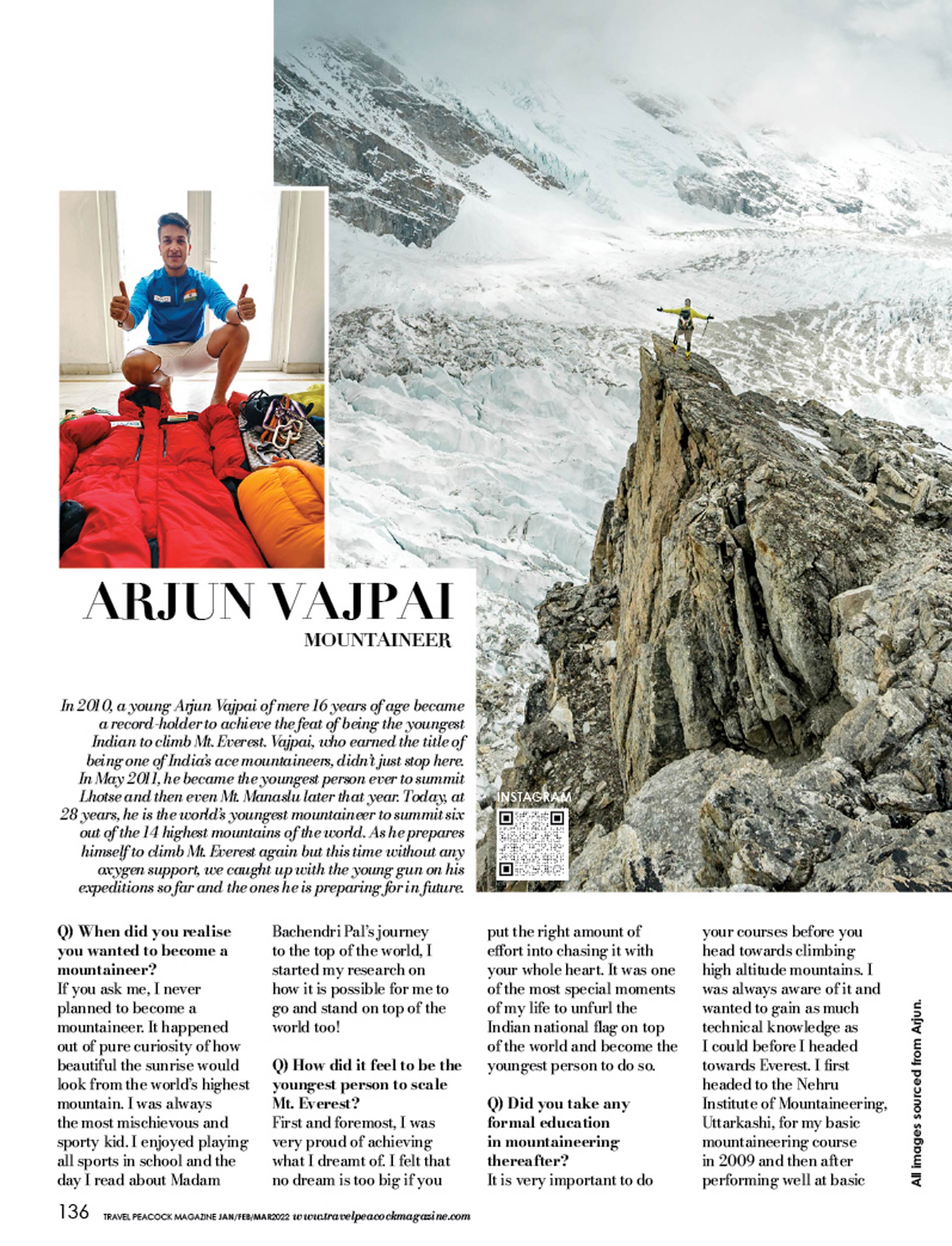 ARJUN VAJPAI - MOUNTAINEER - TPM