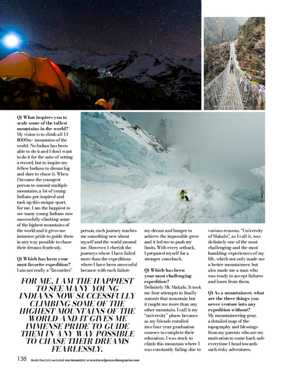 ARJUN VAJPAI - MOUNTAINEER - TPM