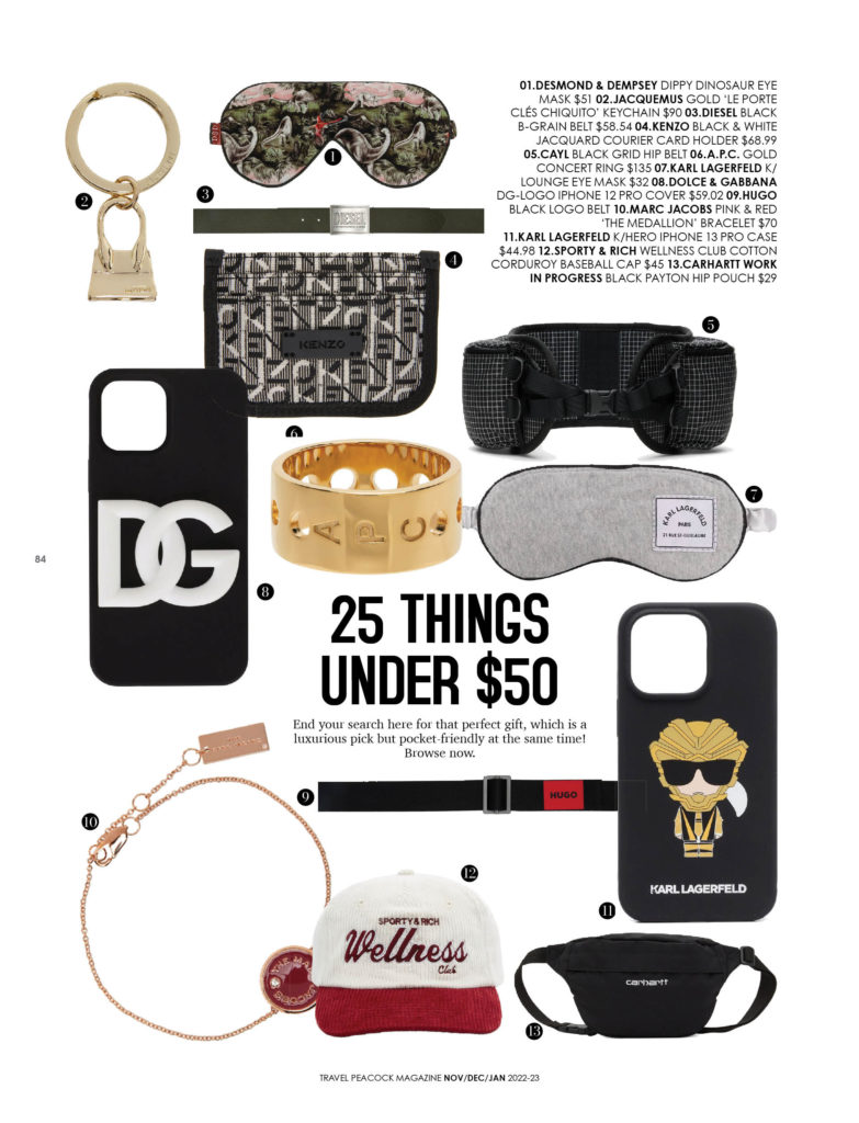 25 THINGS UNDER $50