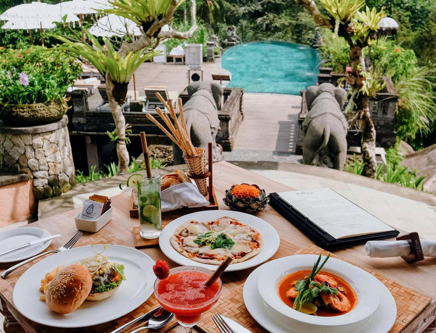 Spend a tropical-themed holiday at The Kayon Jungle Resort