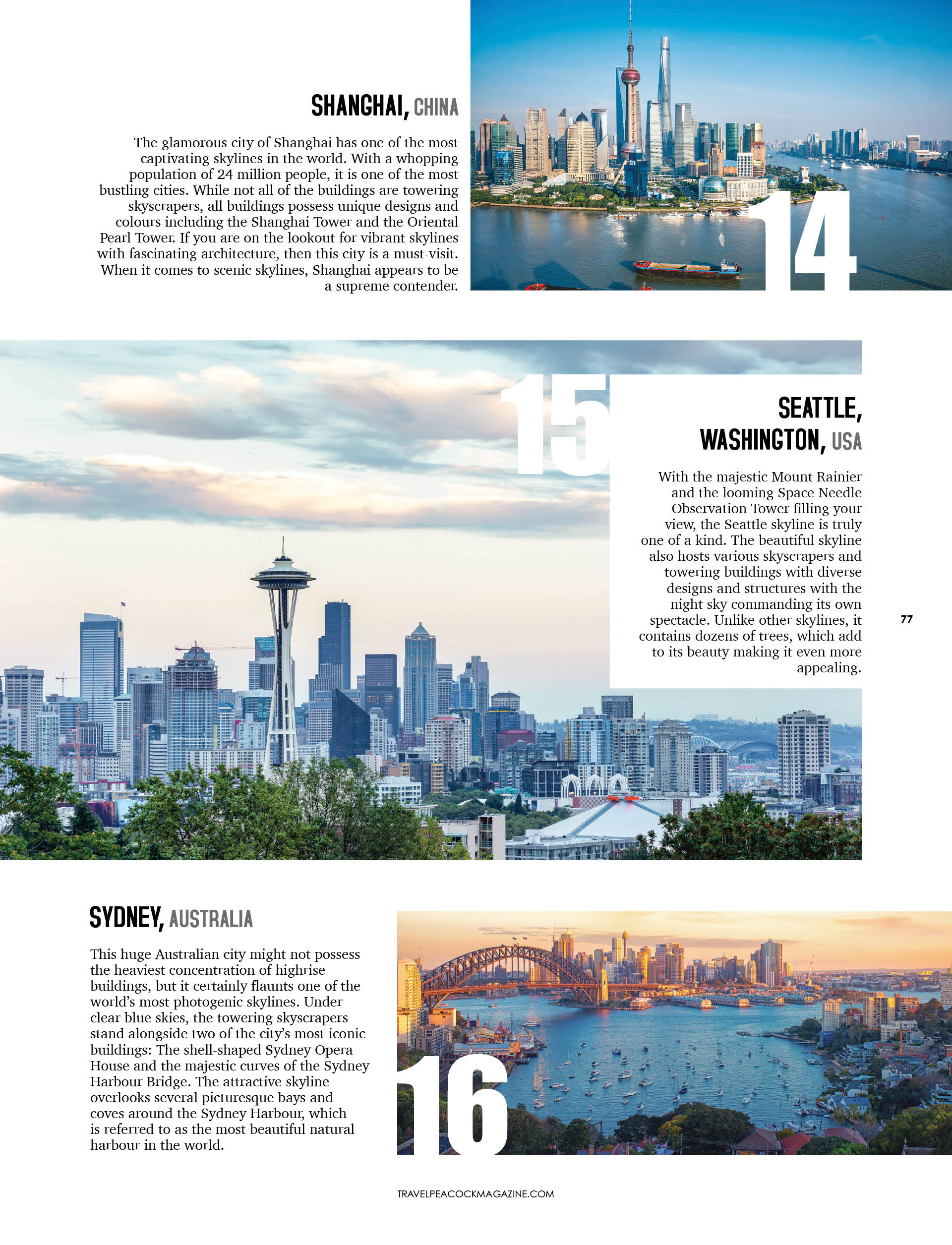 20 Most Impressive Skylines Across The World