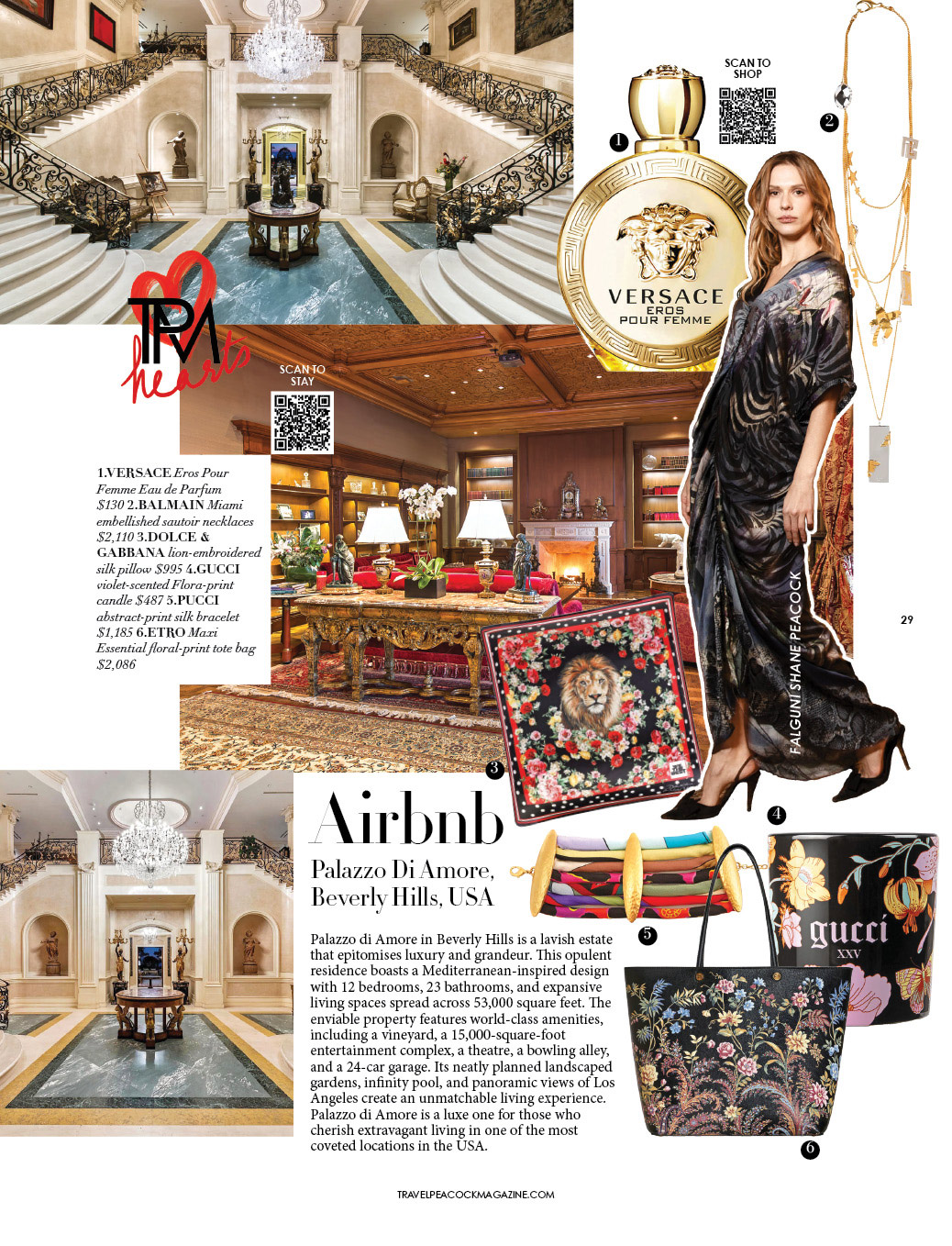 Palazzo di Amore in Beverly Hills is a lavish estate