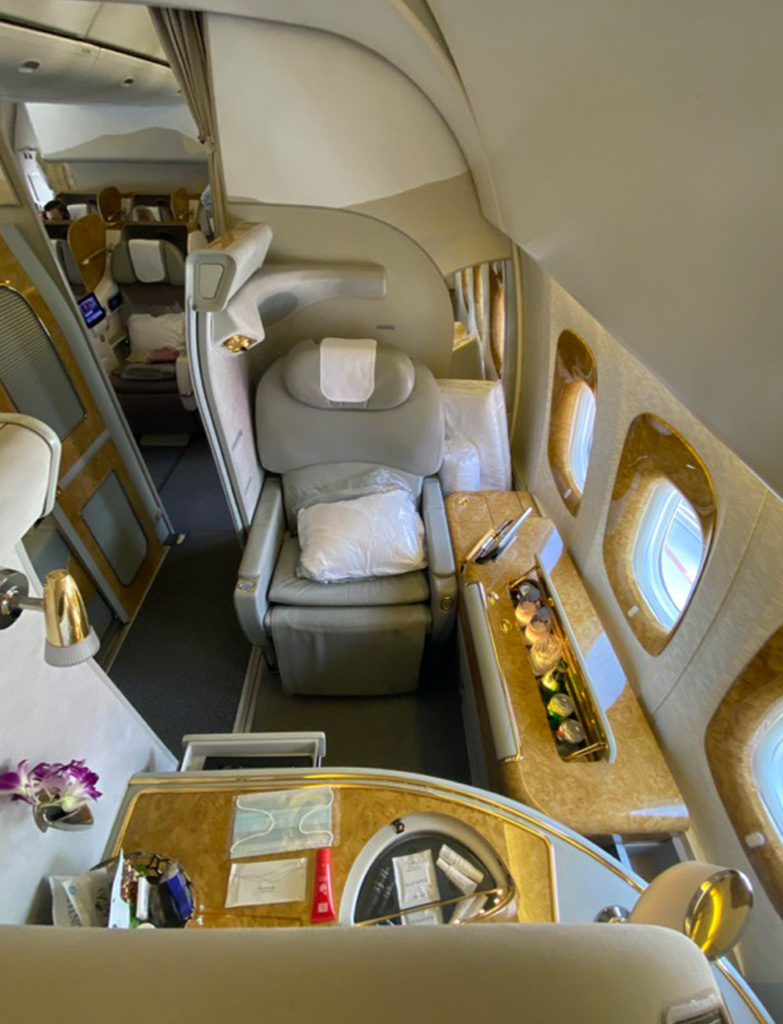 Tips and suggestions for flying first class a little more seamlessly