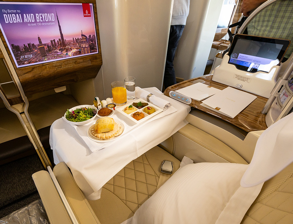 Tips and suggestions for flying first class a little more seamlessly